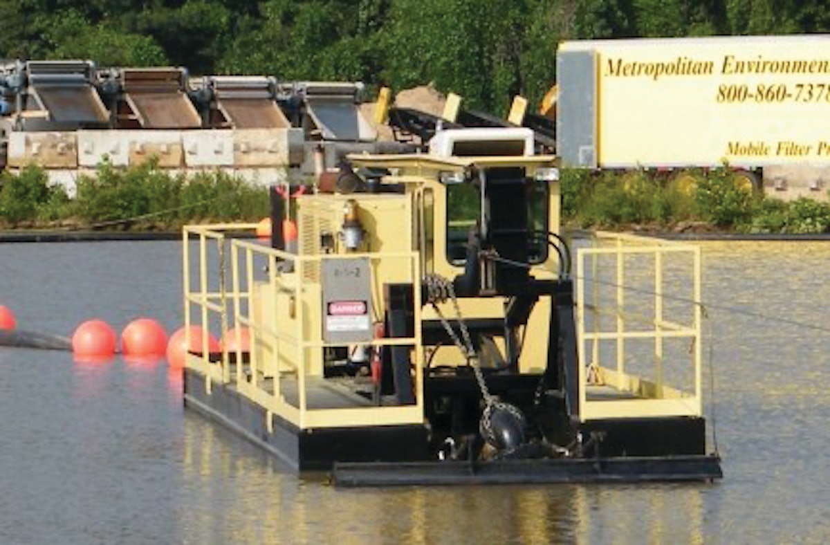 Mud Cat SP-815 Helps Dredge 68,000 Cubic Yards of Sediment Buildup ...