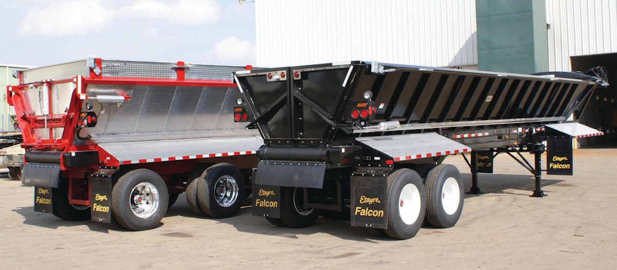 Falcon Live Bottom Trailers From: Etnyre International | For ...