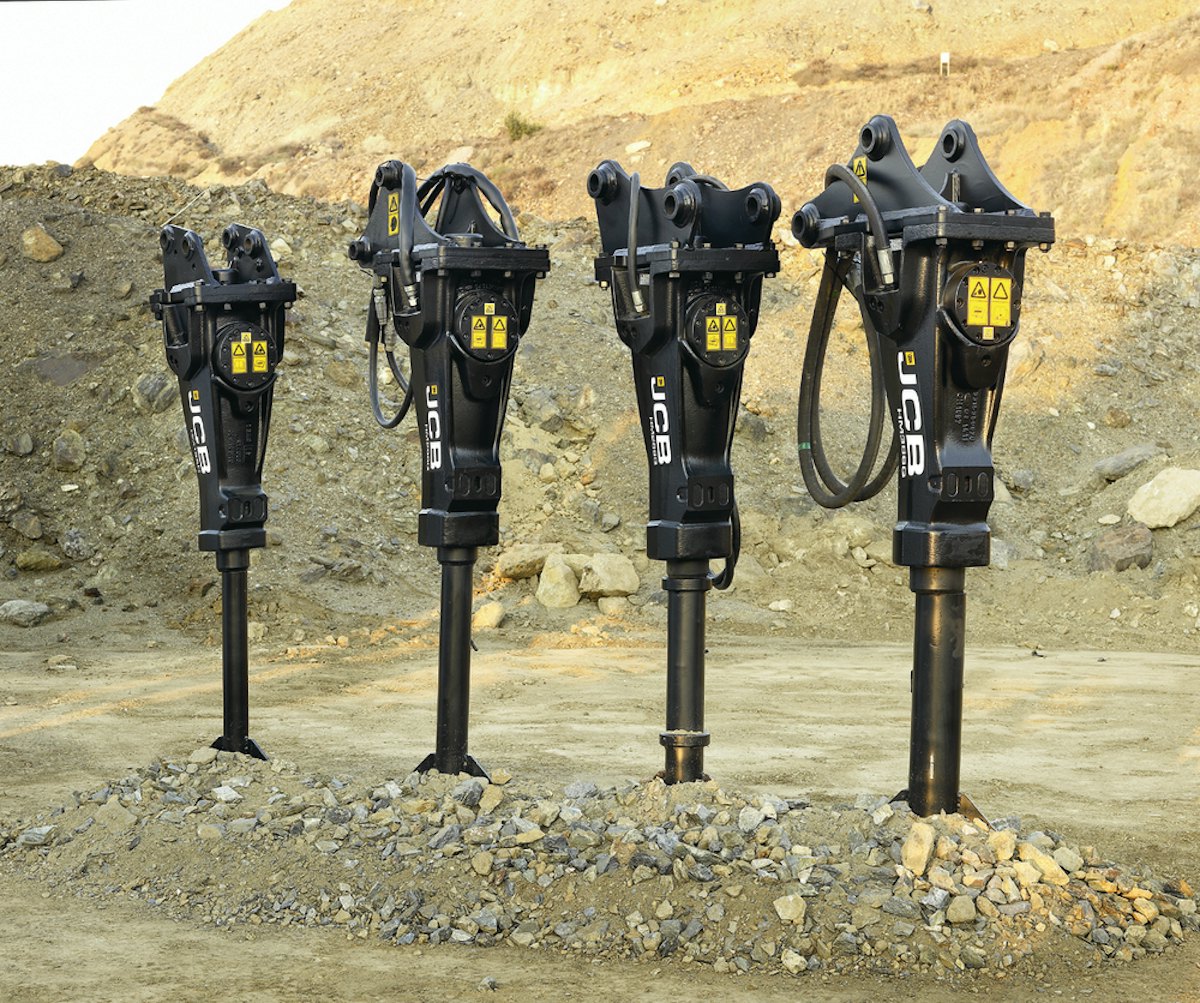 Updated Hammermaster Hydraulic Breakers From: JCB Americas | For ...
