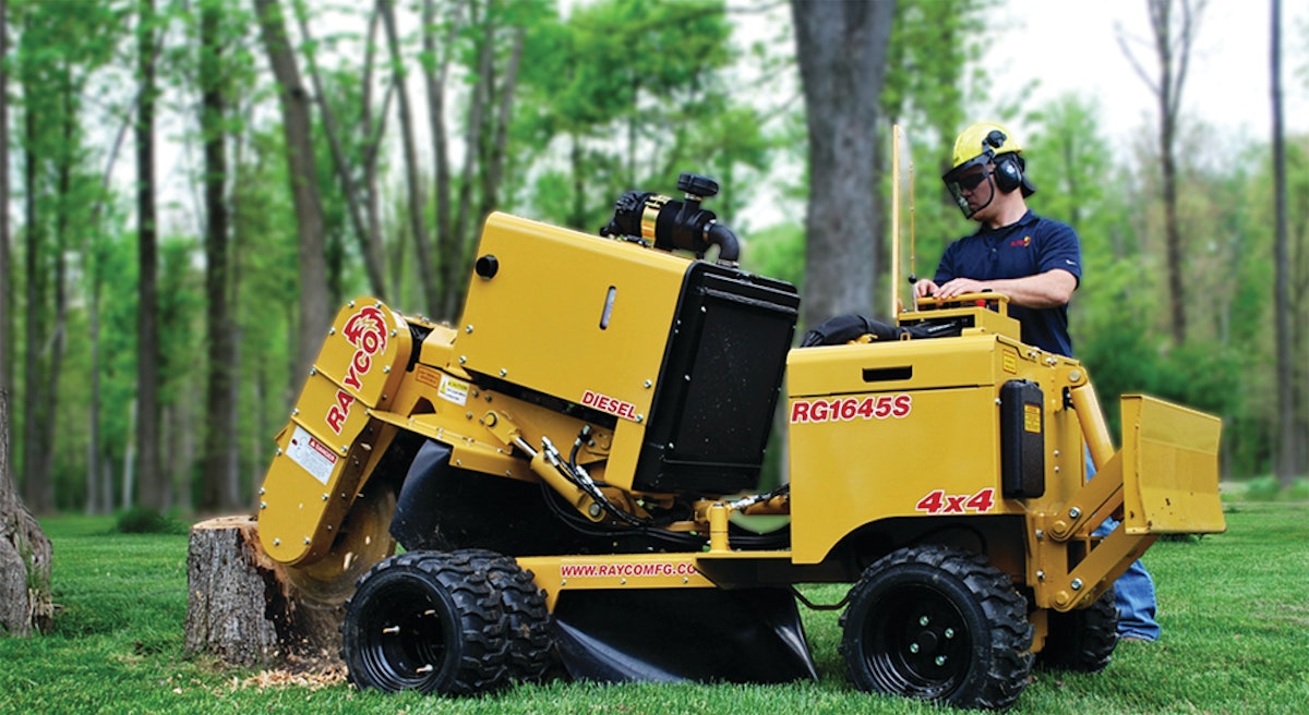 RG1645S Stump Cutter From: Rayco Mfg. Inc. | For Construction Pros