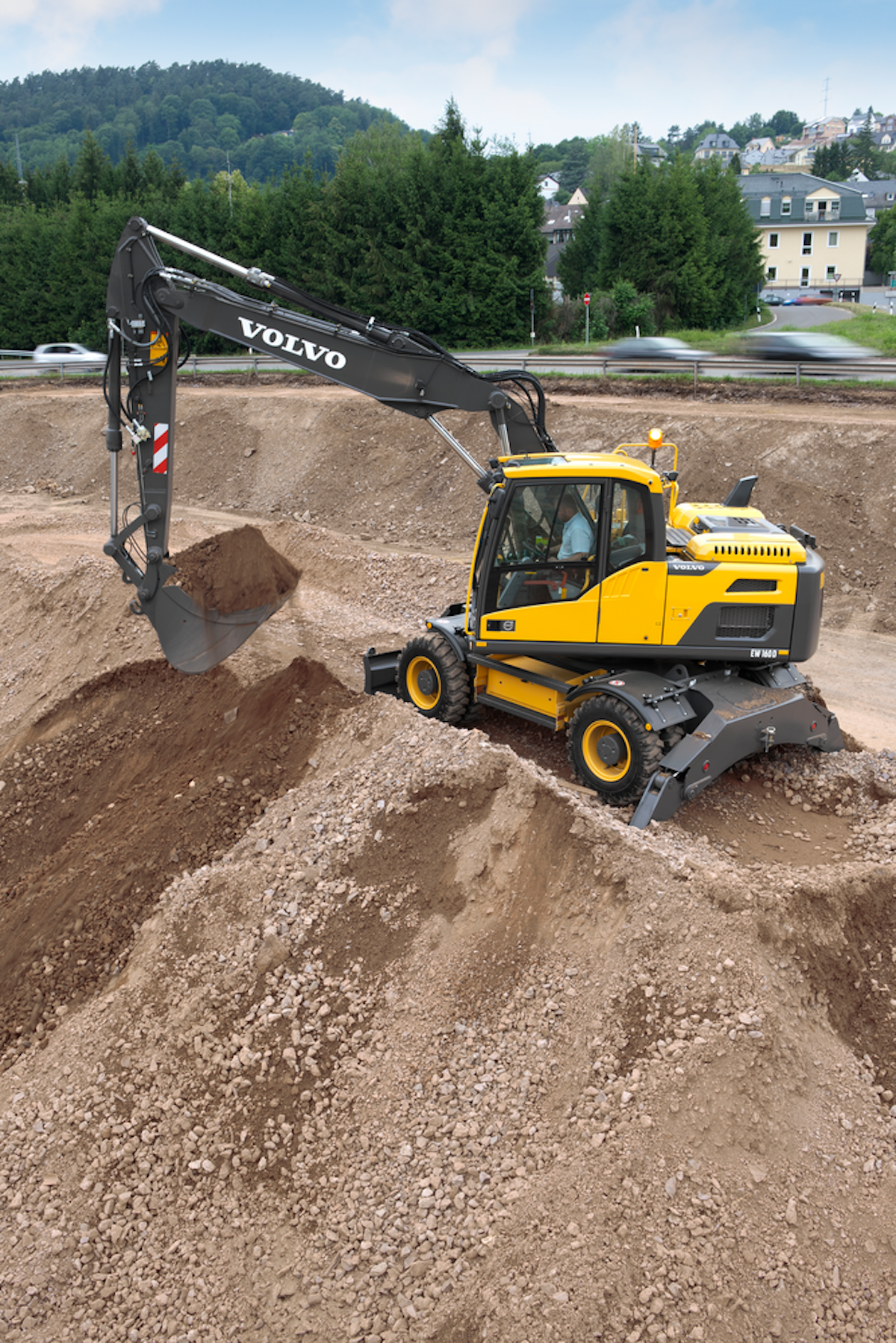 D-Series Wheeled Excavators From: Volvo Construction Equipment | For ...