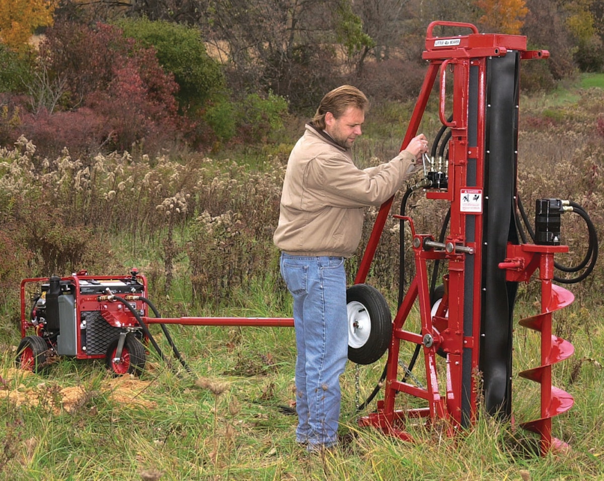 Big Beaver Auger Drill From: Little Beaver | For Construction Pros