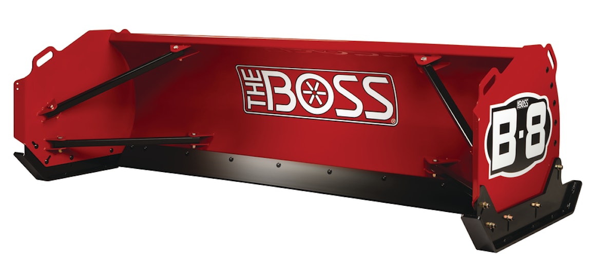 B-8 & B-10 Box Plows From: Boss Snowplow | For Construction Pros