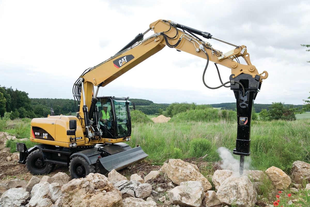 M313D and M315D Wheeled Excavators From: Caterpillar - Cat | For ...