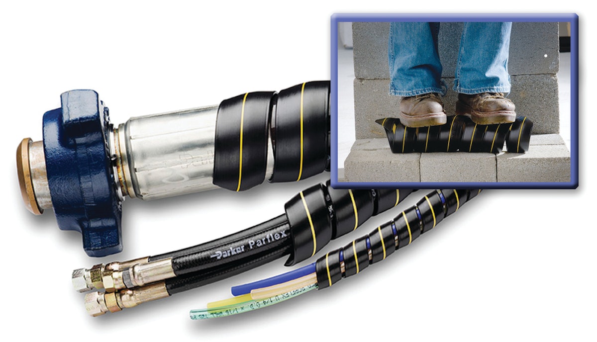 Parflex PSG Spiral Guard From: Parker Hannifin Corp | For Construction Pros