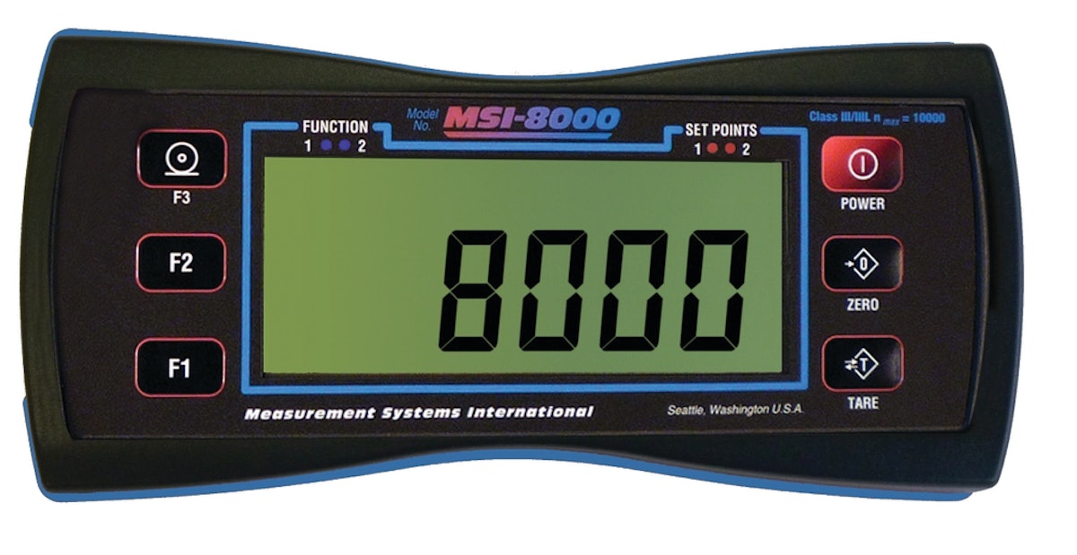 MSI-8000 Remote Control From: Rice Lake Weighing Systems | For ...
