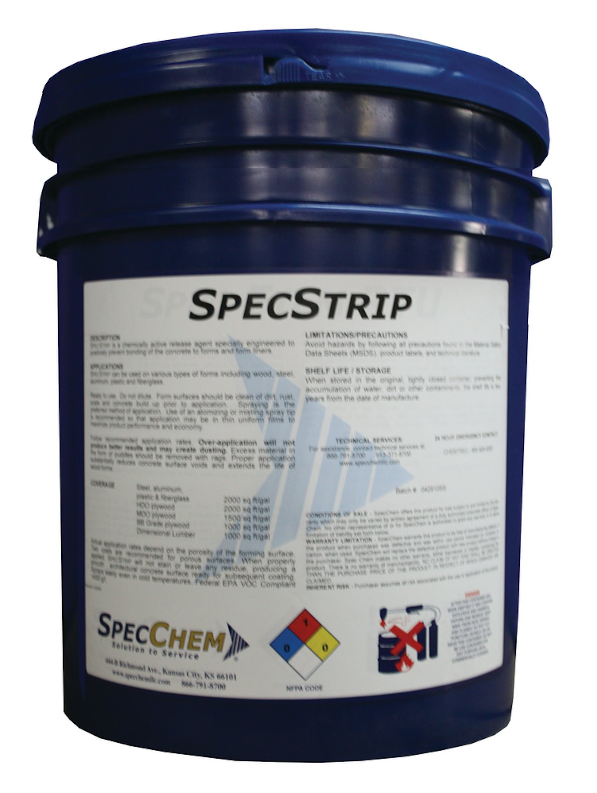 SpecStrip Form Release Agent From: SpecChem, LLC | For Construction Pros