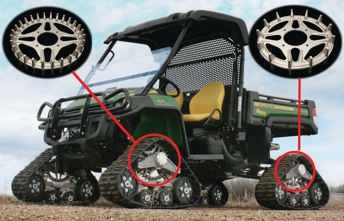 Sprositive Drive Track Systems From: Mattracks | For Construction Pros