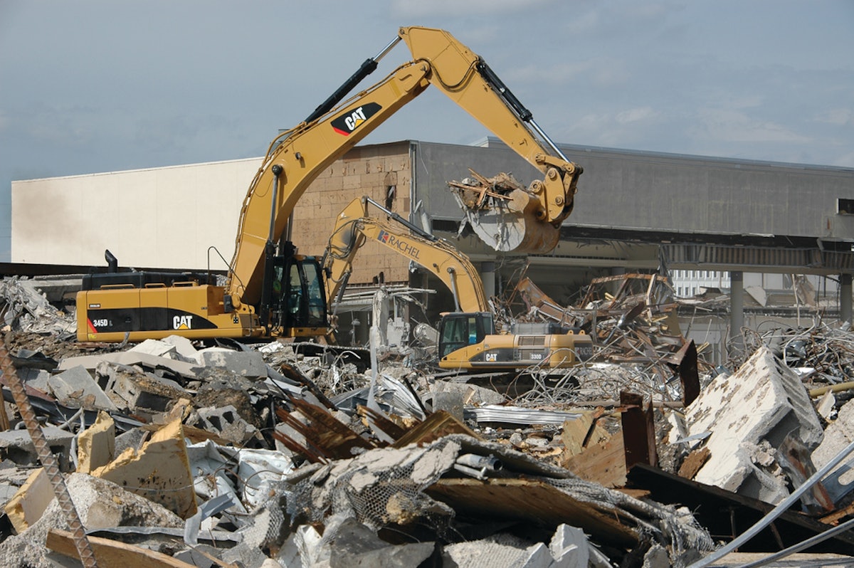 Shopping Mall Demolition Completed in Only Eight Weeks | For ...