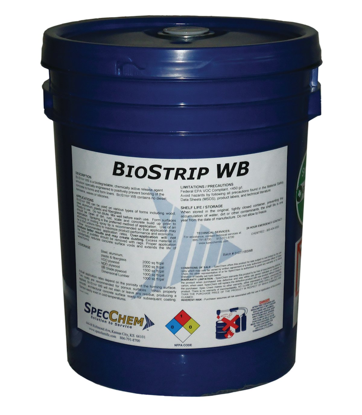 Bio Strip WB From: SpecChem, LLC | For Construction Pros