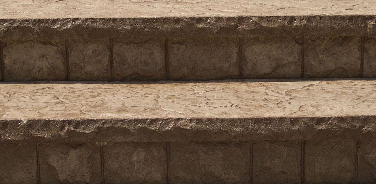 Decorative Concrete Riser Liners From: Butterfield Color, Inc. | For ...
