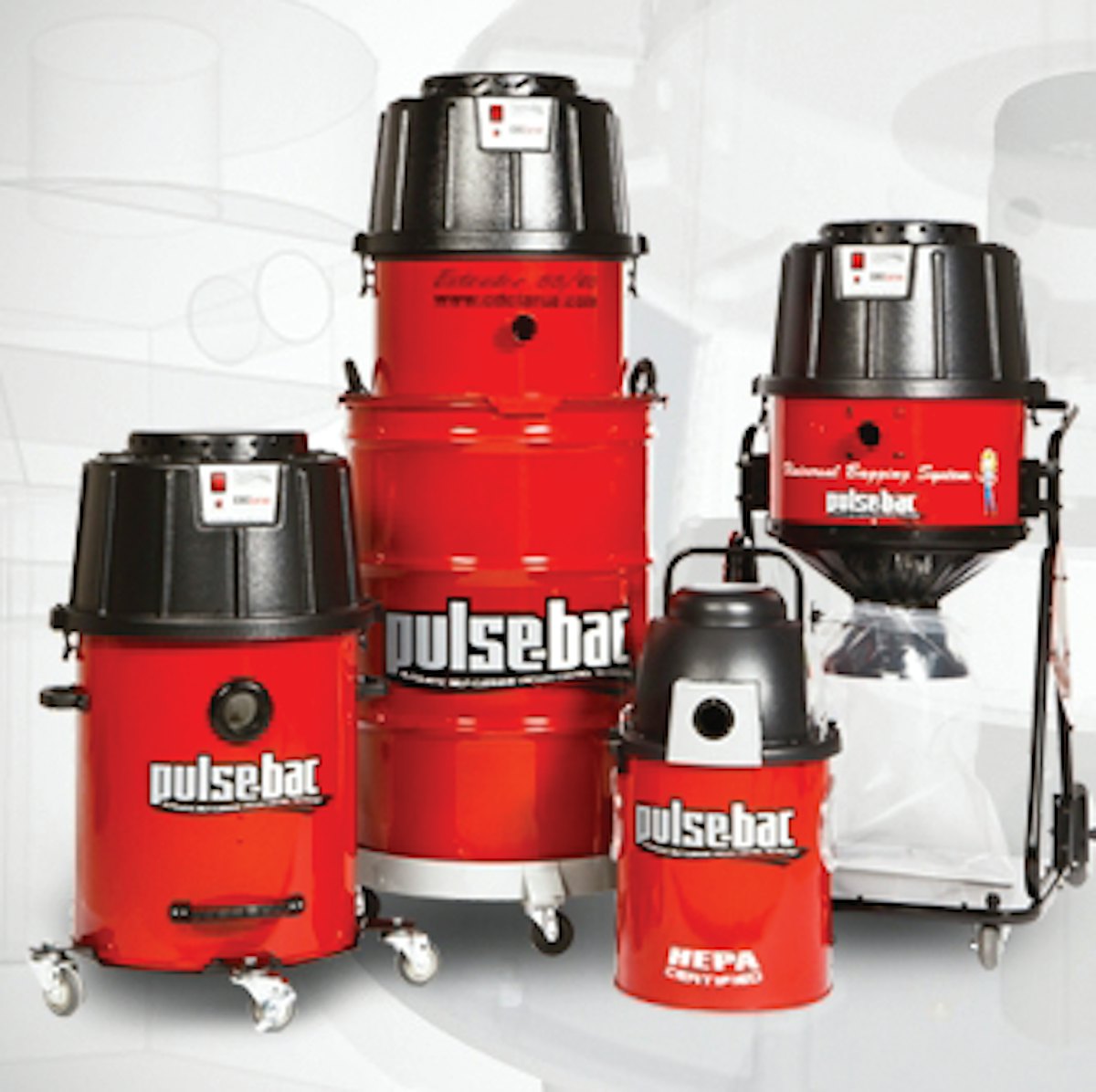 Pulse-Bac 500 Series Vacuums From: Pulse-Bac Vacuums | For Construction ...