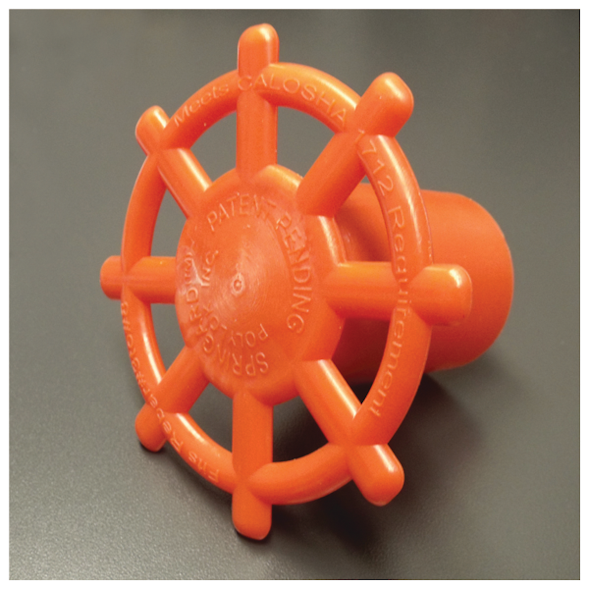 OSHA Rebar Safety Caps From: Polylok Inc. | For Construction Pros