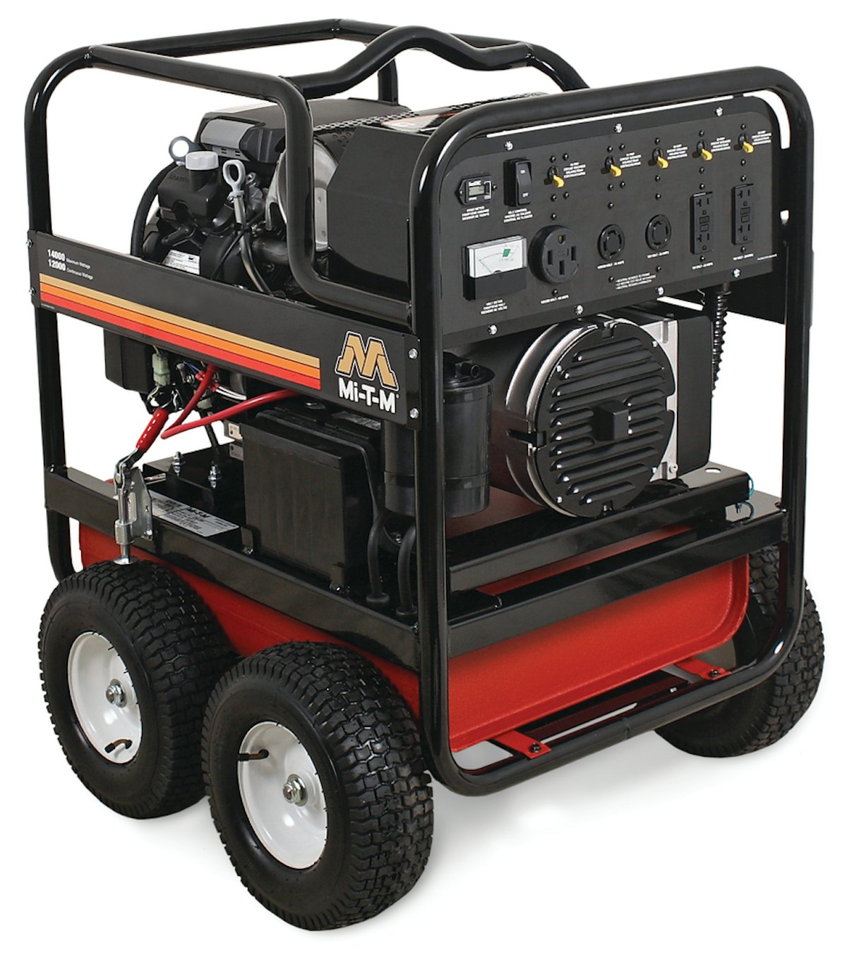 14,000-watt generator From: Mi-T-M Corporation | For Construction Pros