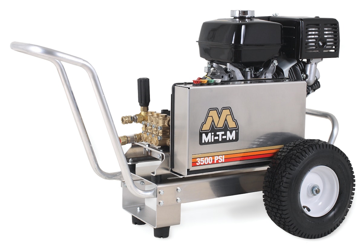 CBA Series pressure washers From: Mi-T-M Corporation | For Construction ...