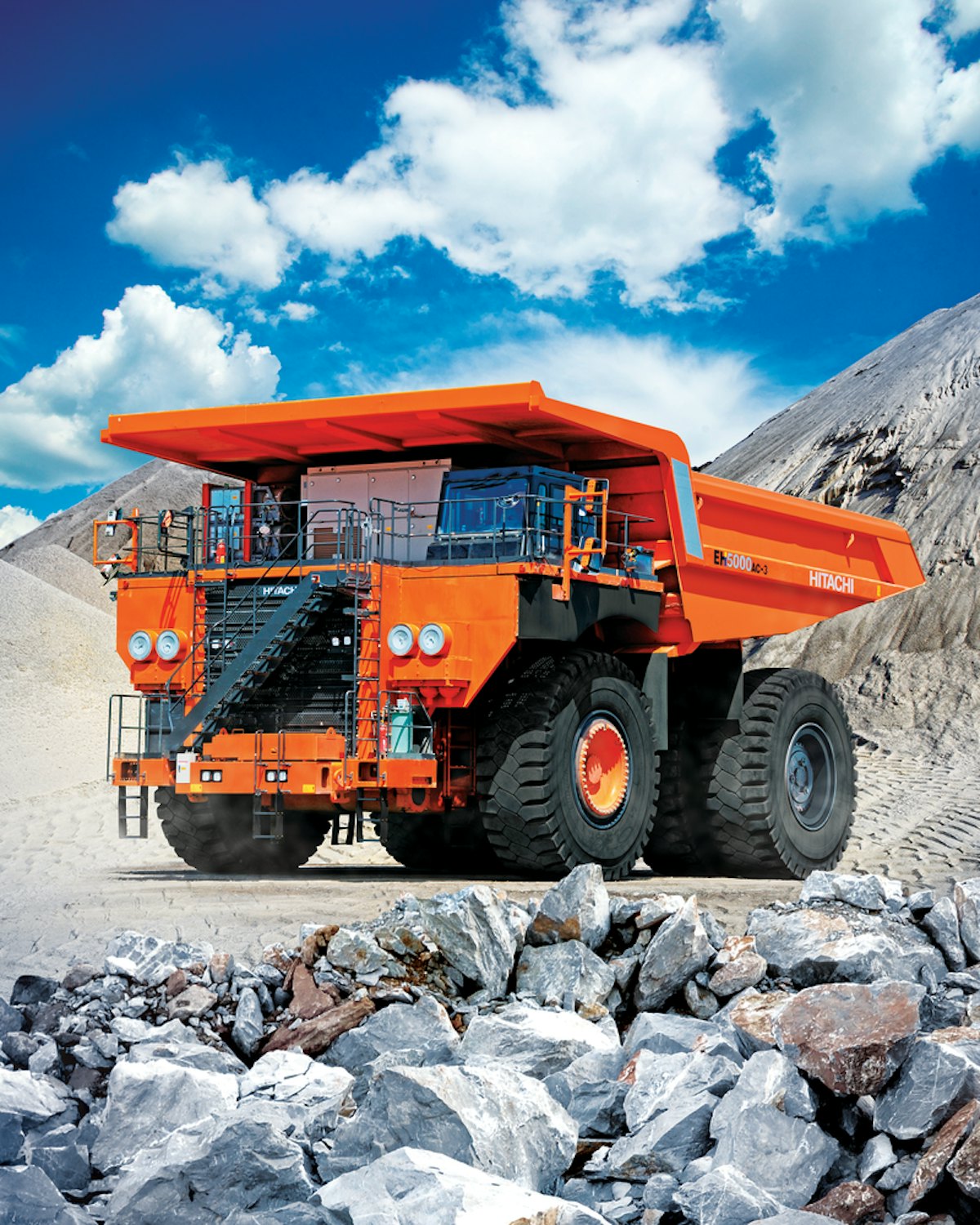 EH5000AC-3 Rigid-frame Hauler From: Hitachi Construction Machinery ...