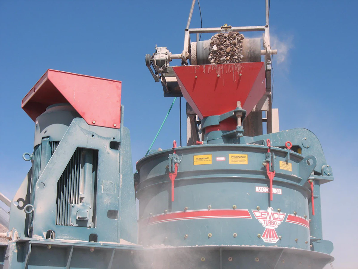 Turbo 80 VSI Crusher From: CEMCO Inc. | For Construction Pros