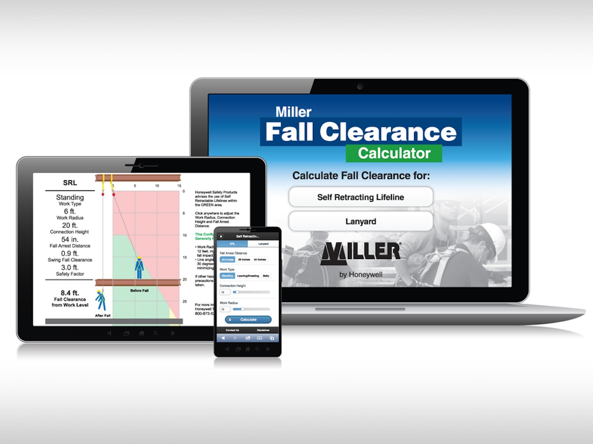 New Online Safety Tool Calculates Fall Clearance and Swing Fall | For ...