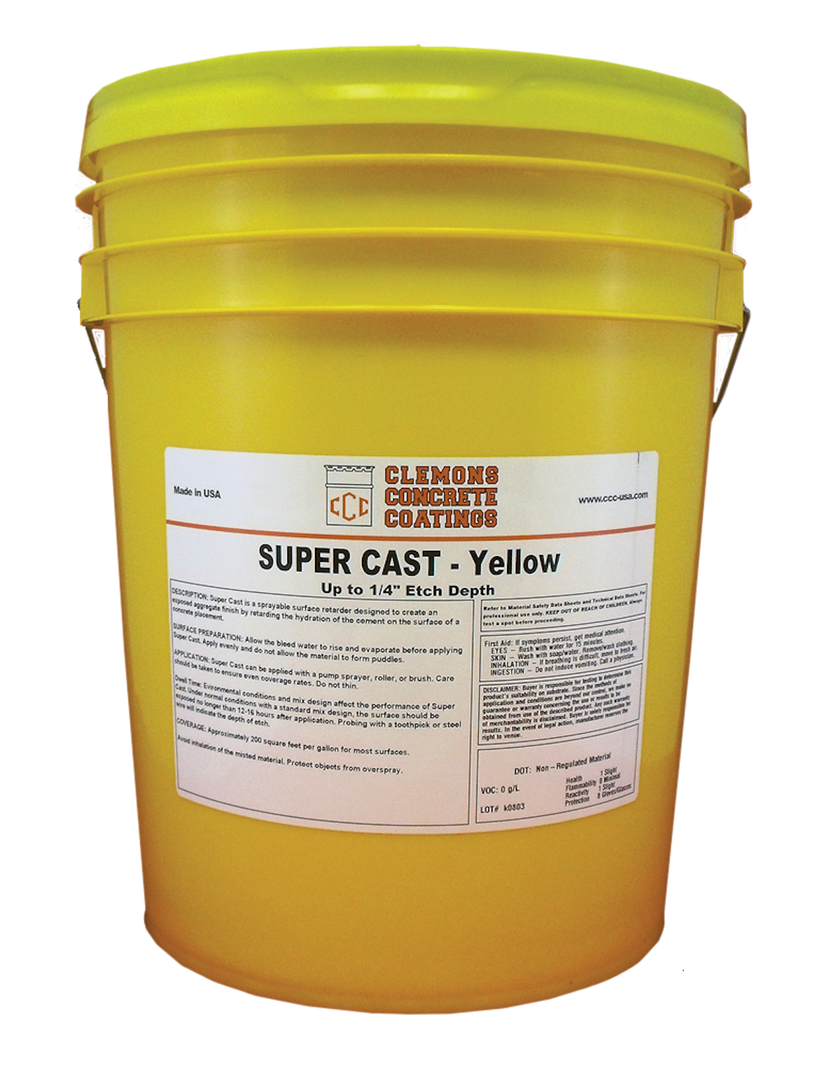Super Cast Surface Retarder From: Clemons Concrete Coatings | For ...