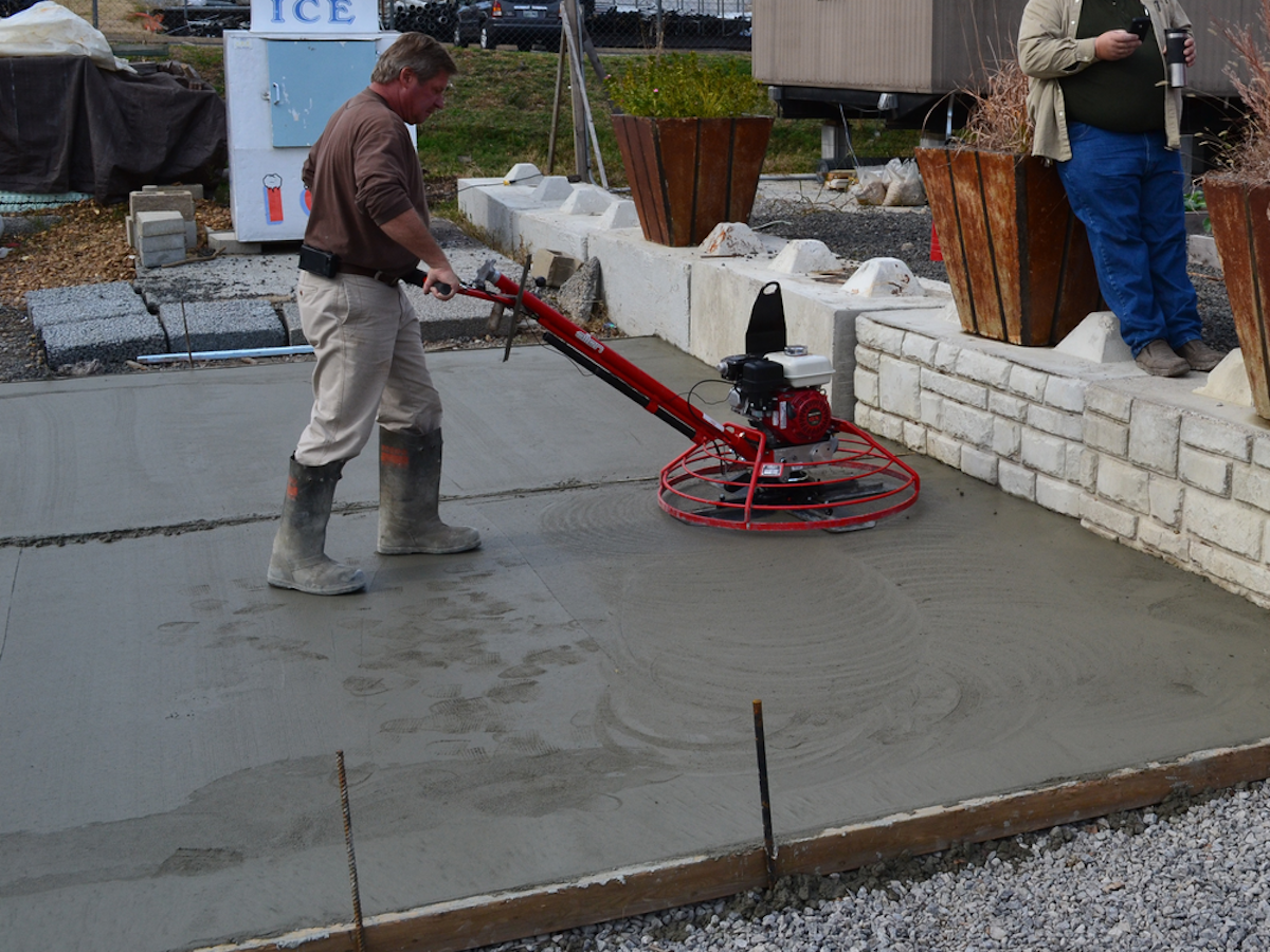 Tests Show Troweling Aid Extends Concrete Finishing Time and ...
