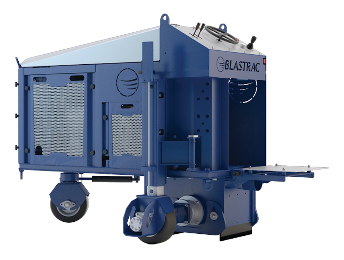 BMP-4000 Ride-on Milling/Sawing Machine From: Blastrac | For ...