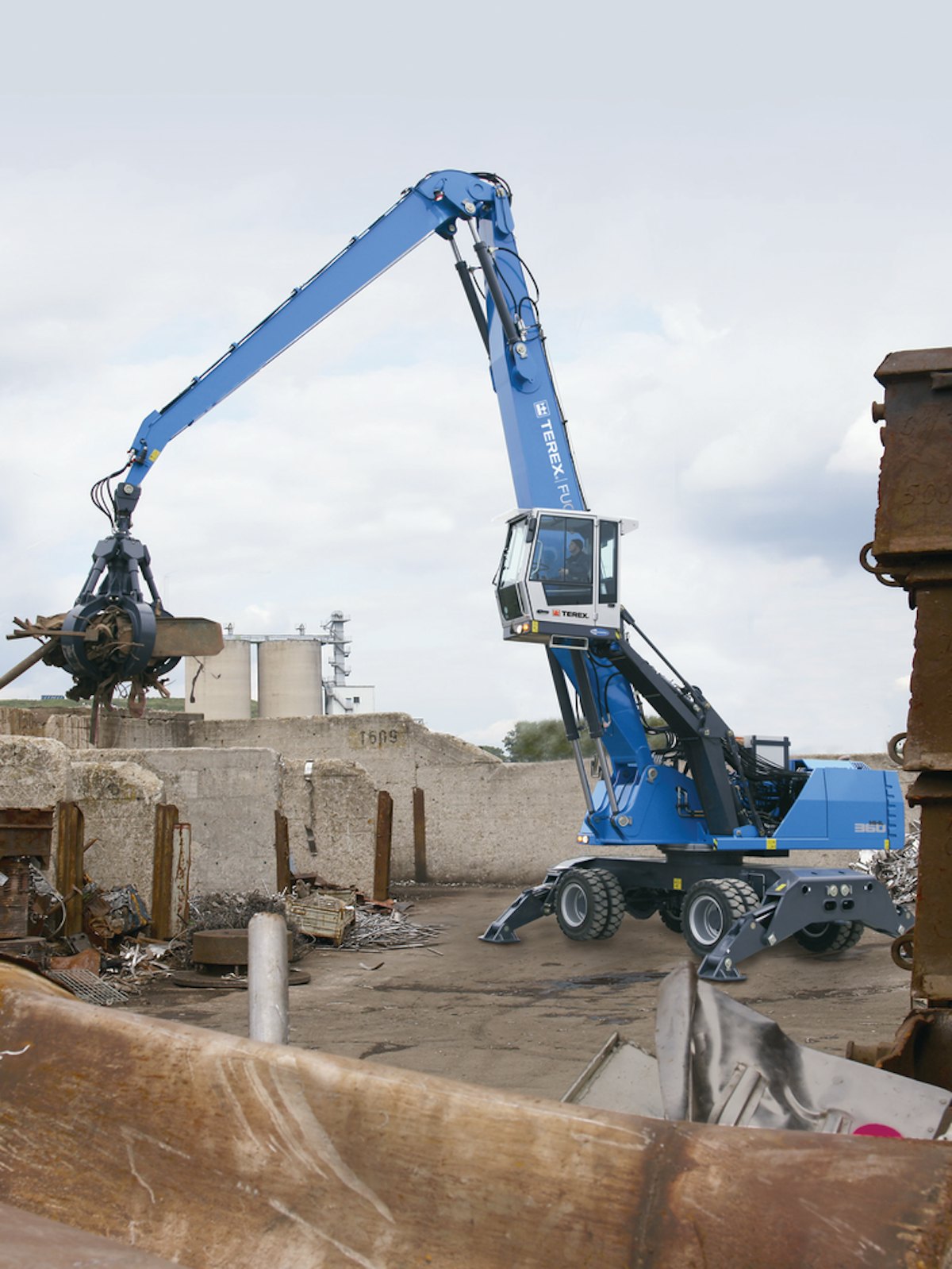 Fuchs MHL360 E Material Handler From: Terex Corporation | For ...