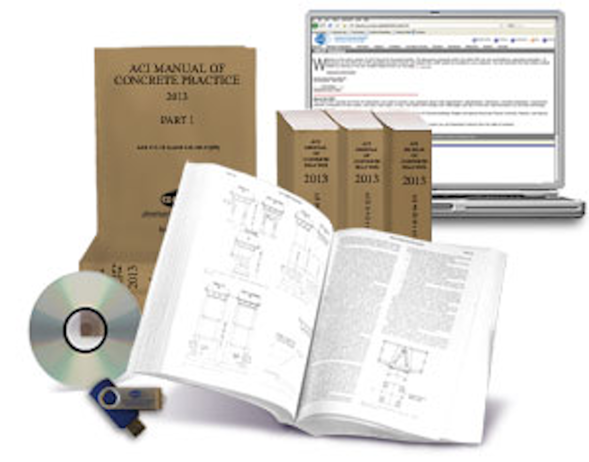 American Concrete Institute Releases 2013 Edition of Manual of Concrete ...