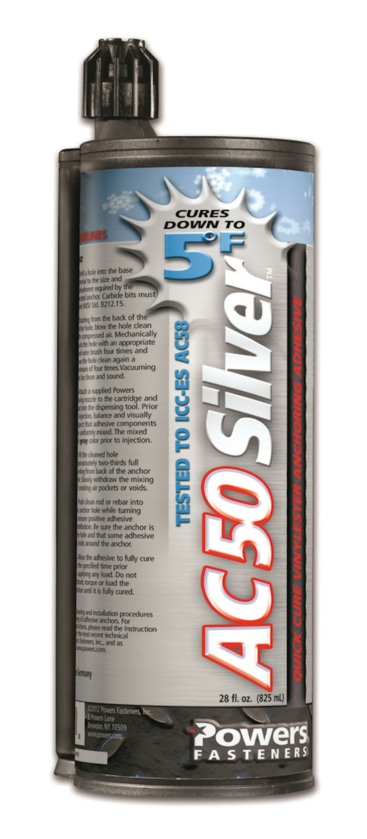 AC50 Silver Anchoring Adhesive From: Powers Fasteners, Inc. | For ...