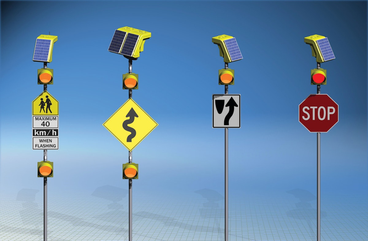Adaptable Flashing Beacons From: North America Traffic Inc. | For ...