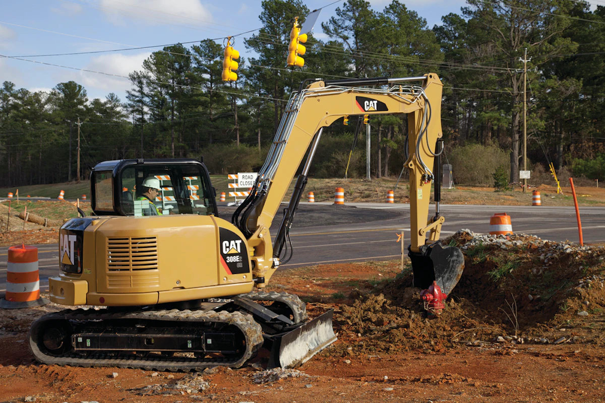 Cat 308E2 CR SB Excavator From: Caterpillar - Cat | For Construction Pros