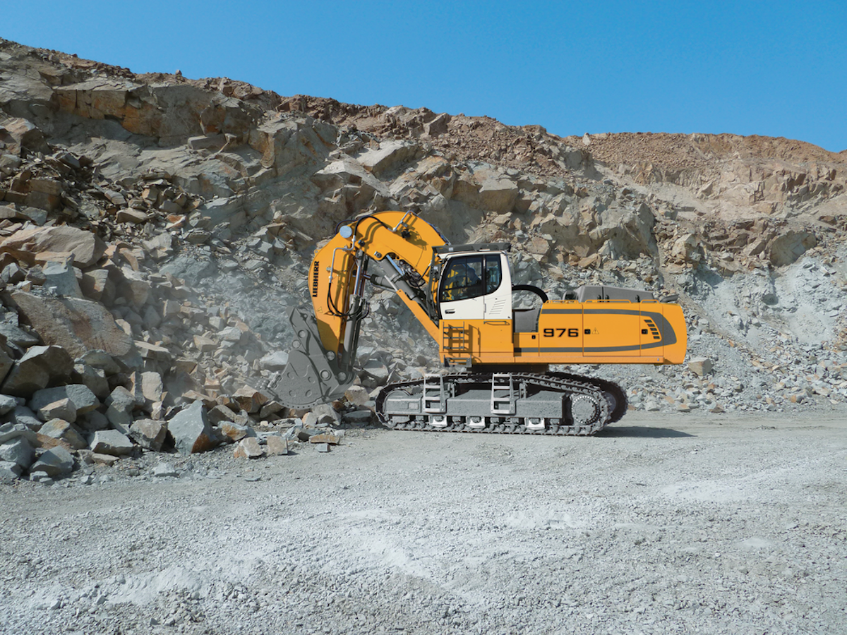 R 976 Crawler Excavator From: Liebherr USA, Co. (formerly Liebherr ...