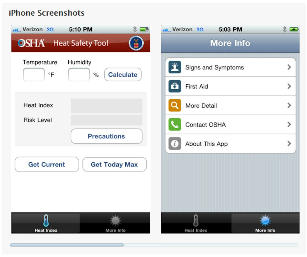 OSHA Releases Free Mobile App to Monitor Heat Index | For Construction Pros