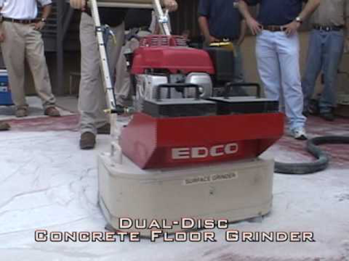 Video: EDCO Concrete Floor Grinders | For Construction Pros
