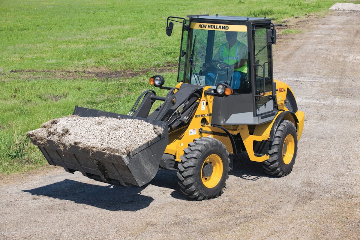 B Series Compact Wheel Loaders From: New Holland Construction - CNH ...