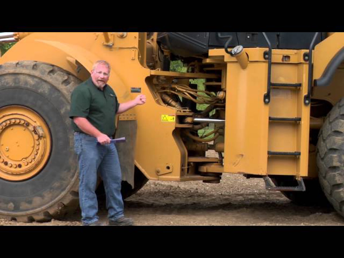 Video: What to Check During a Wheel Loader Daily Walkaround | For ...