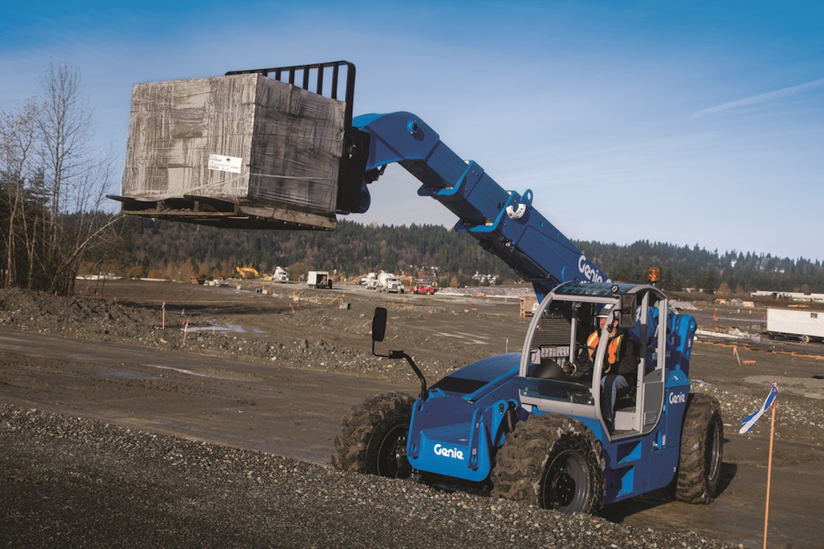 Genie Gth 1544 Telehandler From Genie Terex Awp For Construction Pros