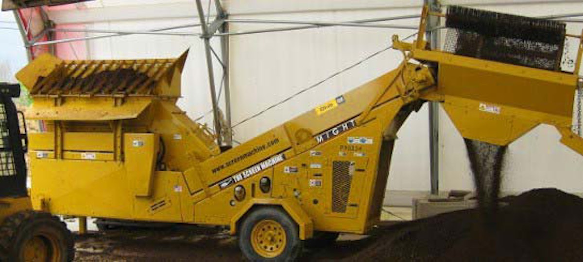 Might II Trommel Screen / Hammer Mill From: Screen Machine Industries ...