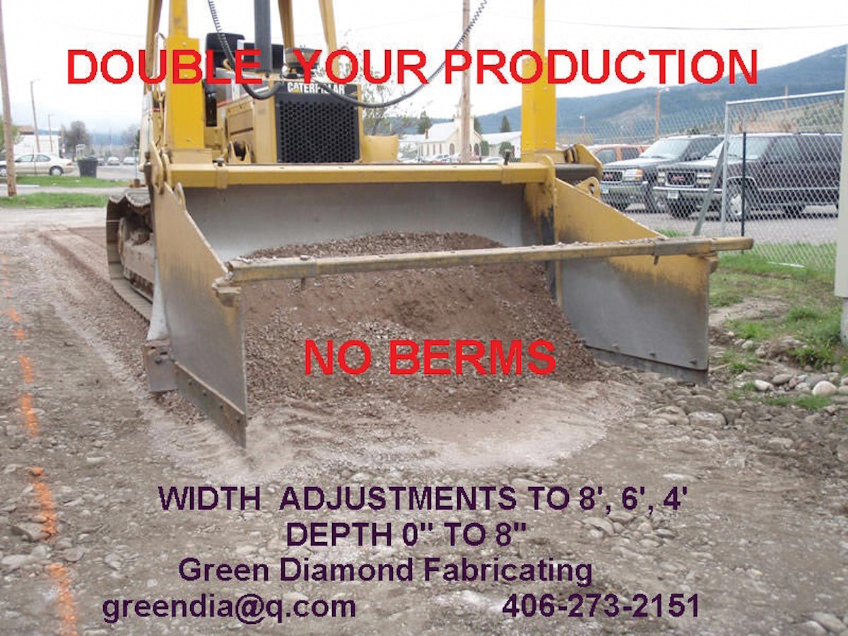 Dozer Spreader Box From: Green Diamond Fabricating | For Construction Pros