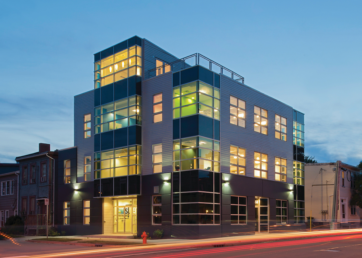 Tilt-Up Concrete Method Proves Successful in Small Building Footprint ...