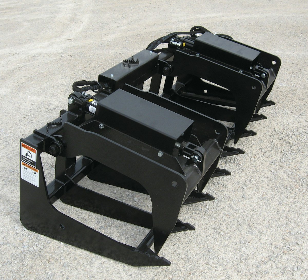 ETG-26 Dual Tine Grapple Rake From: Worksaver Inc. | For Construction Pros