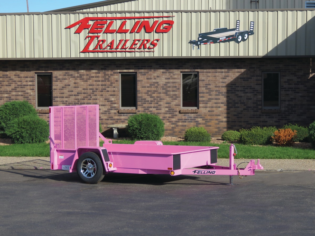 Felling Trailers to Auction Off Pink Trailer to Support Breast Cancer ...