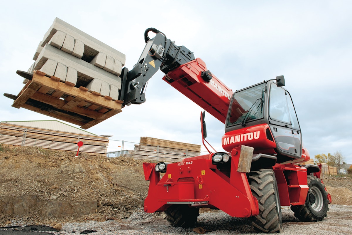 Manitou Introduces New Telescopic Handlers to North American Market ...