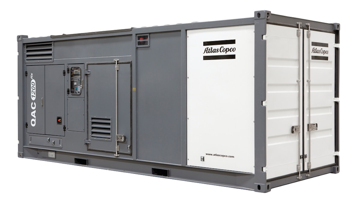QAC 1200 1MW Generator From: Atlas Copco Power Technique | For ...