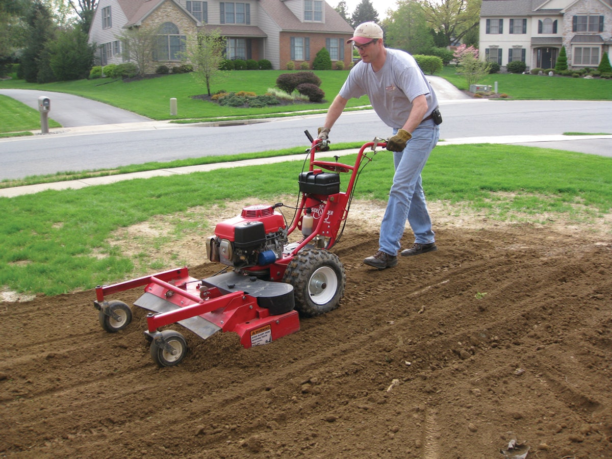 Model 1305PR Power Rake From Turf Teq For Construction Pros
