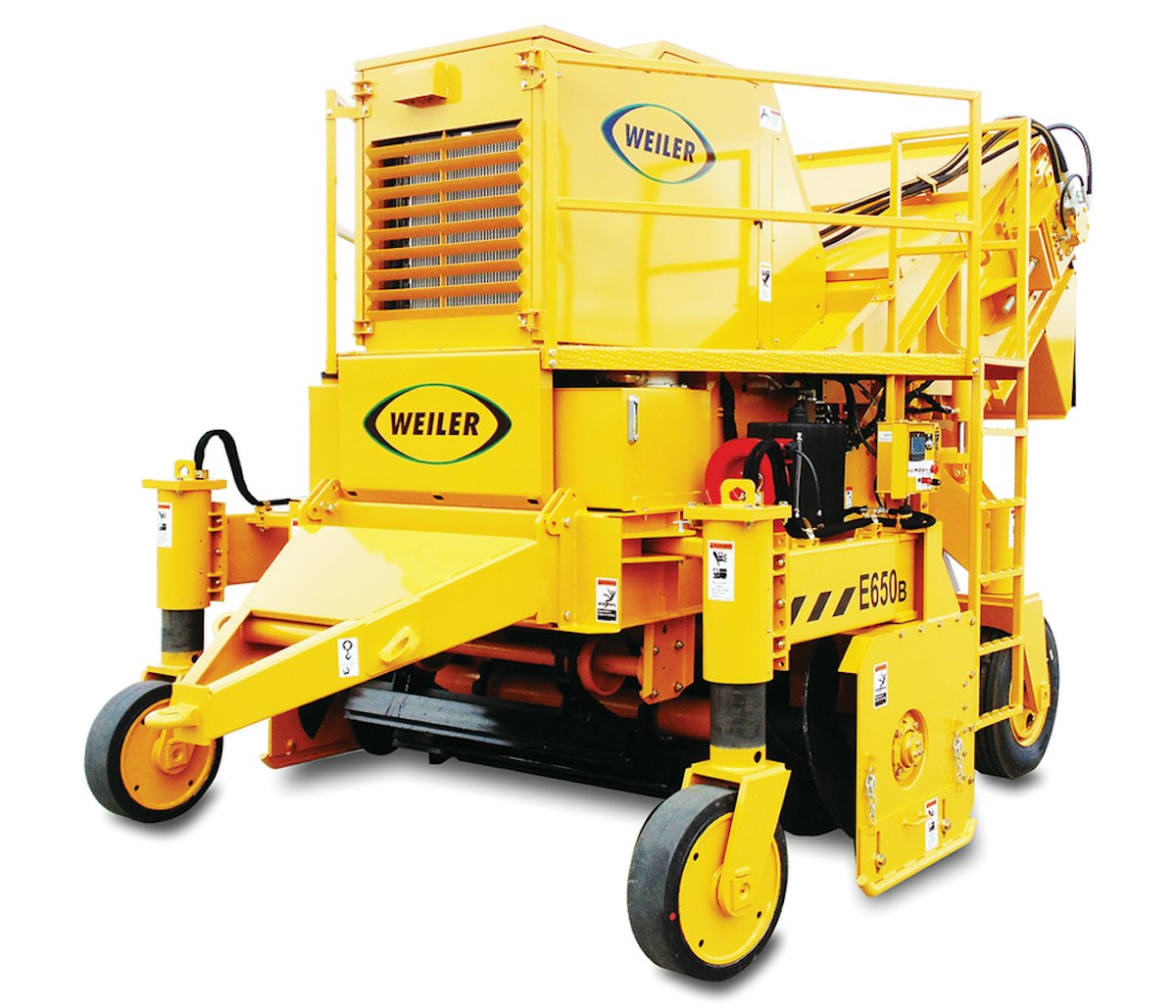 E550B and E650B Windrow Elevators From: Weiler | For Construction Pros