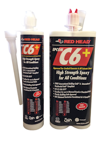Epcon C6+ Epoxy Concrete Adhesive From: ITW Brands | For Construction Pros
