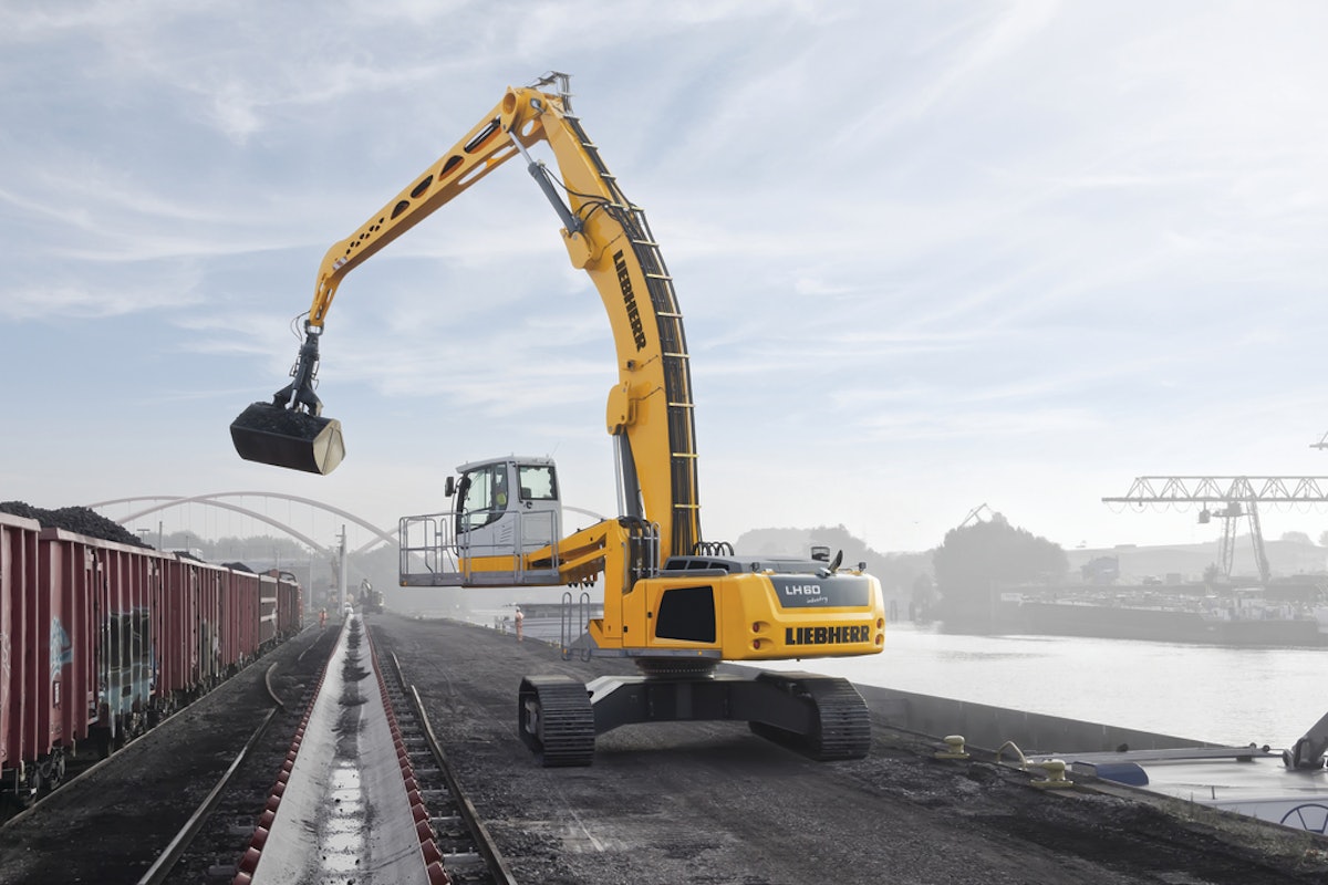 LH 40 M & LH 60 C Material Handlers From: Liebherr USA, Co. (formerly ...