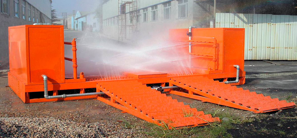 Wheel Washer - Portable From: Riveer Company | For Construction Pros