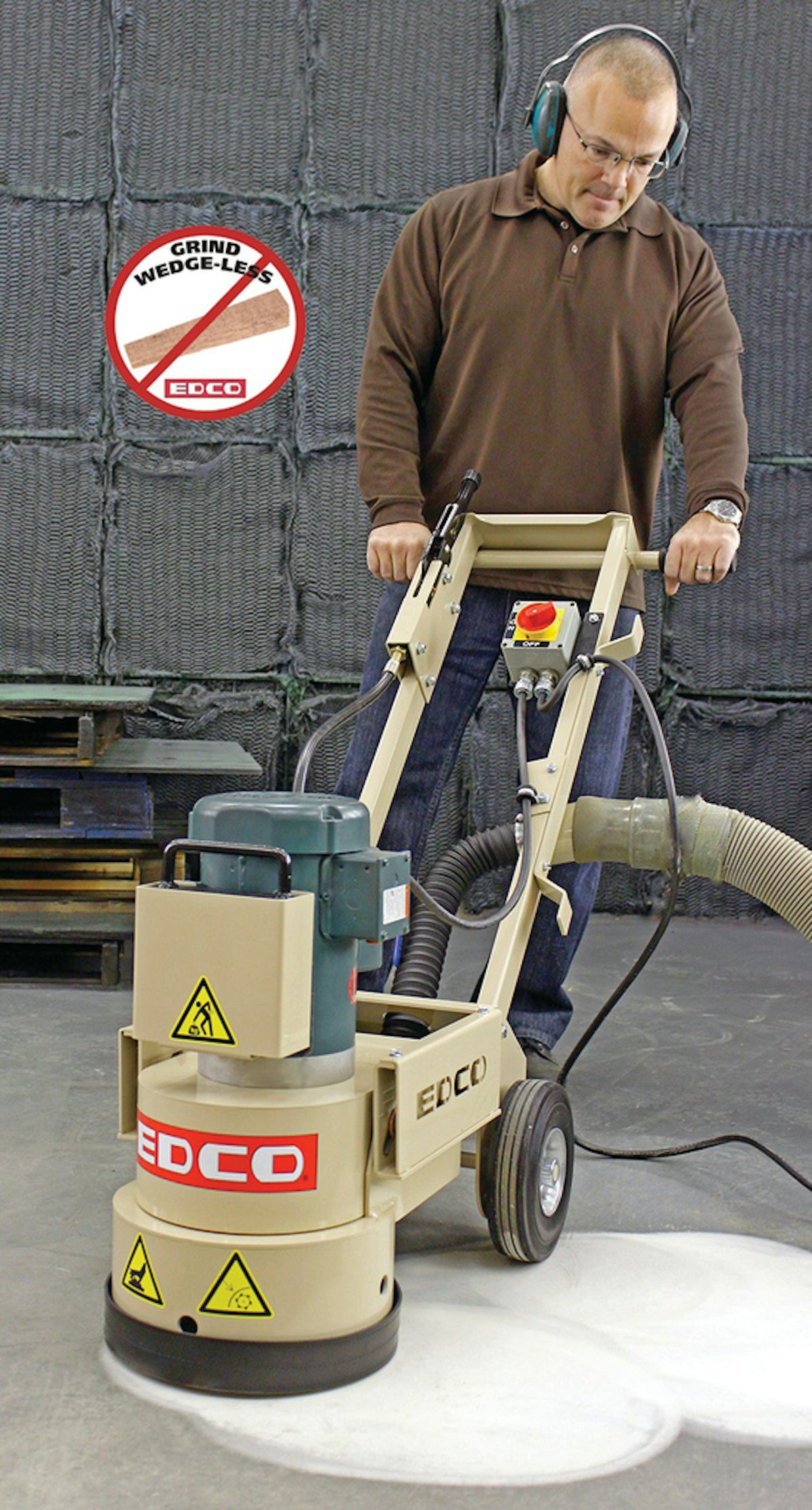 Single-Disc Wedge-Less Grinder From: EDCO Equipment Development Co ...