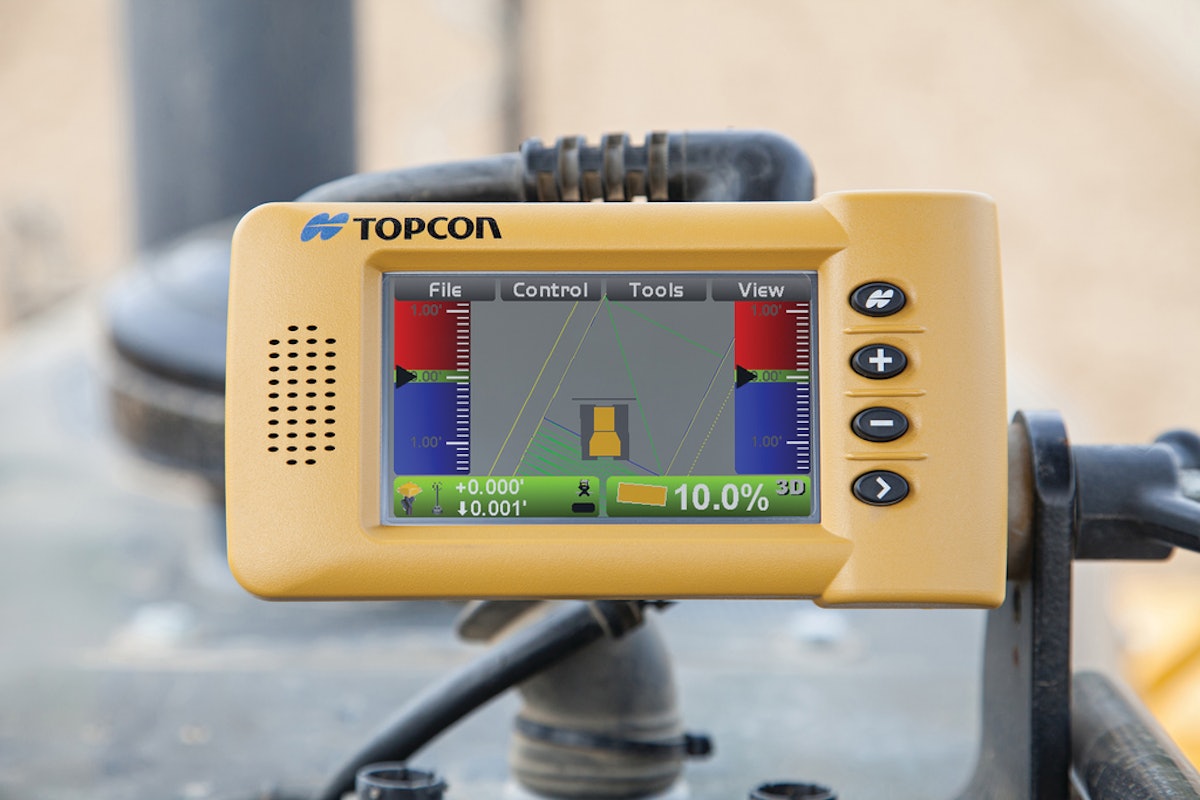 Topcon 3D i-33 Indicate Grade System From: Topcon Positioning Systems ...